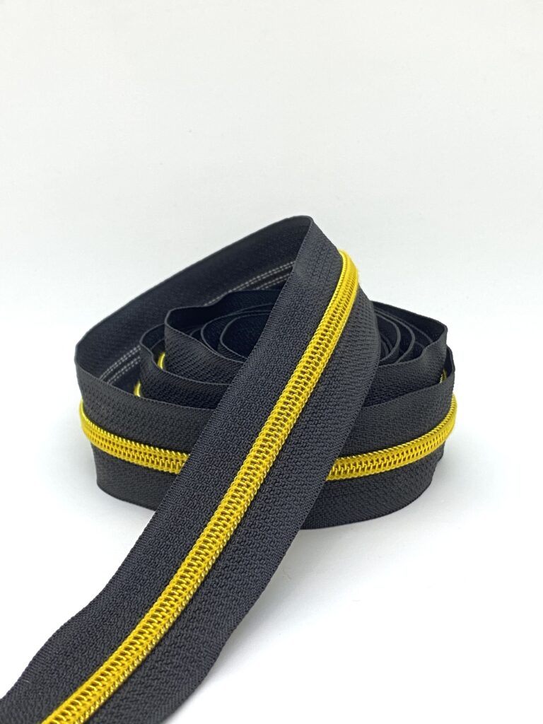 CIERRE POR METRO CADENA NYLON N5 (6mm) X 10m Gold – Star Cierres